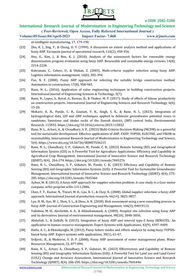 Fuzzy Ahp And Fuzzy Topsis As An Effective And Powerful Multi Criteria