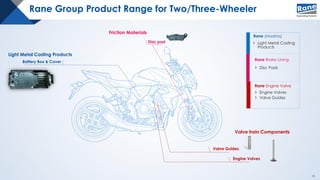 Presentation by the Rane Group (automotive) | PDF