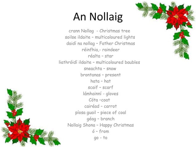 Rang 6 An Nollaig | PPT