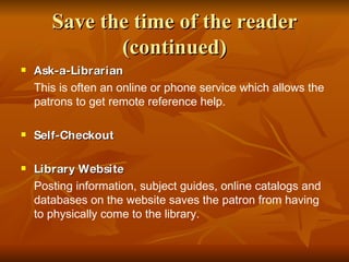 Ranganathan and Reference Service in the Modern Library | PPT