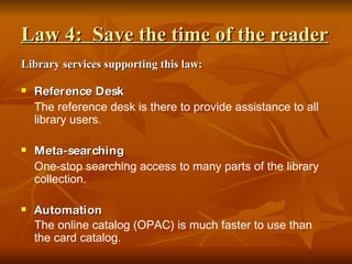 Ranganathan and Reference Service in the Modern Library | PPT