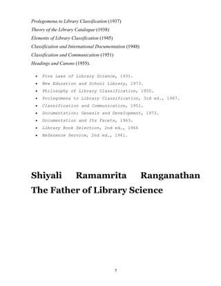 Ranganathan Biography | DOC