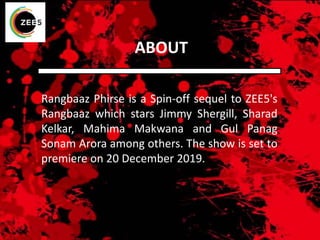 Rangbaaz Phirse | Trailer 2 | ZEE5 Originals | PPT
