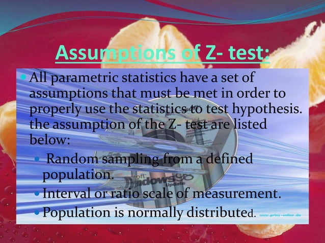 Hypothesis testing: A single sample test | PPTX