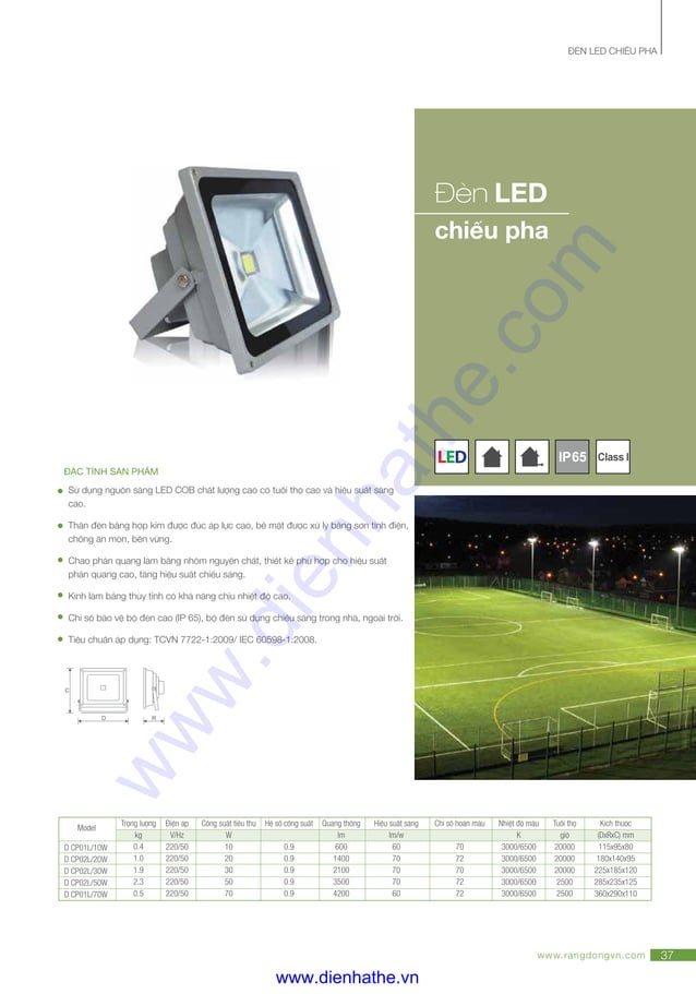 Rang dong catalogue bong-den_led_rangdong | PDF