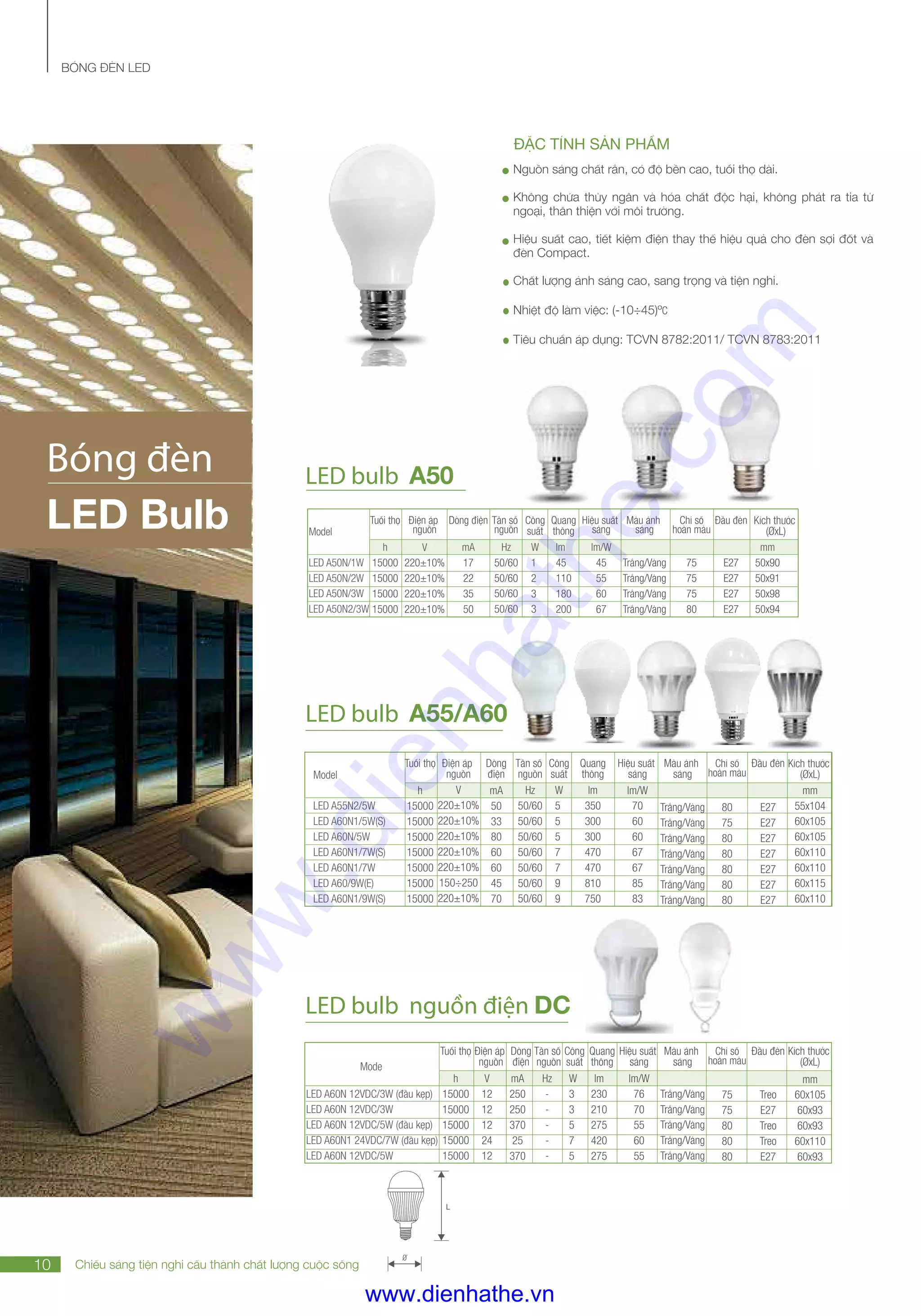 Rang dong catalogue bong-den_led_rangdong | PDF