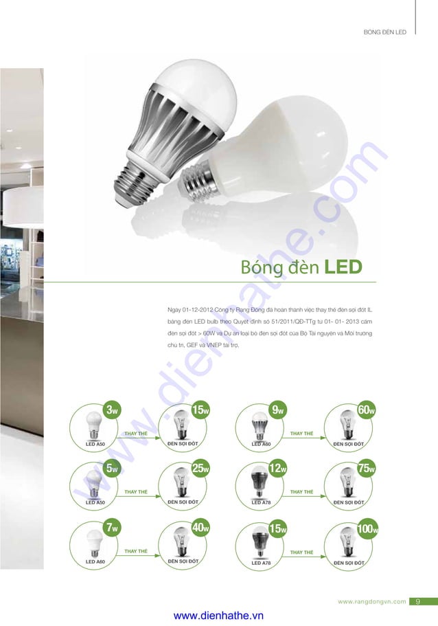Rang dong catalogue bong-den_led_rangdong | PDF