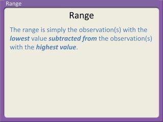 Range | PPTX