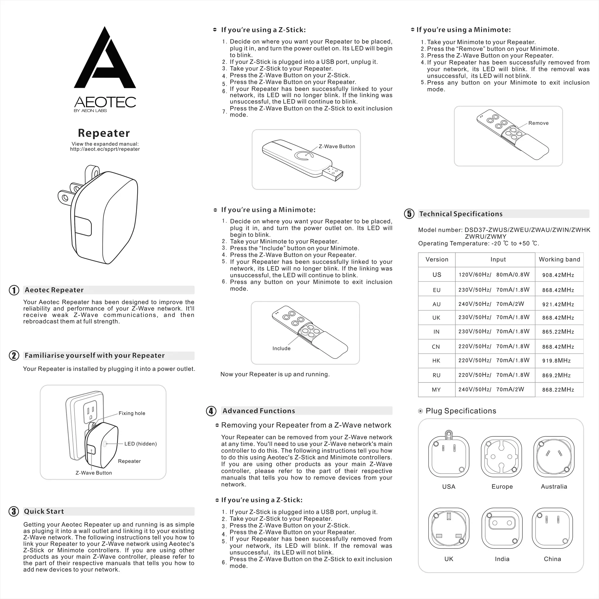 Range extender signal repeater aeon labs manual | PPT