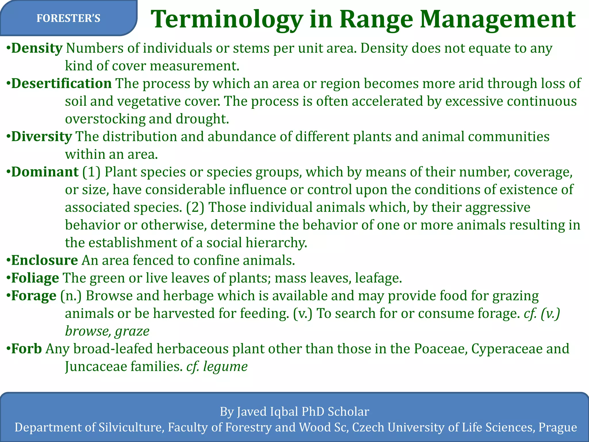 Range management | PDF