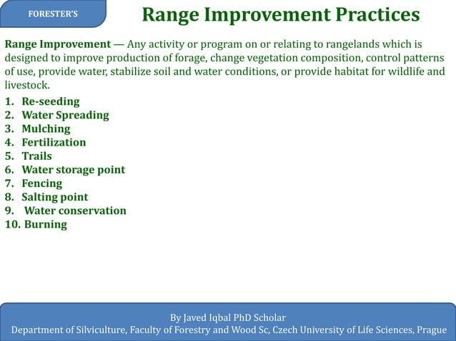 Range management | PDF | Gardening | Home & Garden