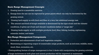Range Management.rangeland management pasteur concept | PPTX