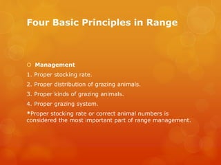 Rang-land management | PPTX