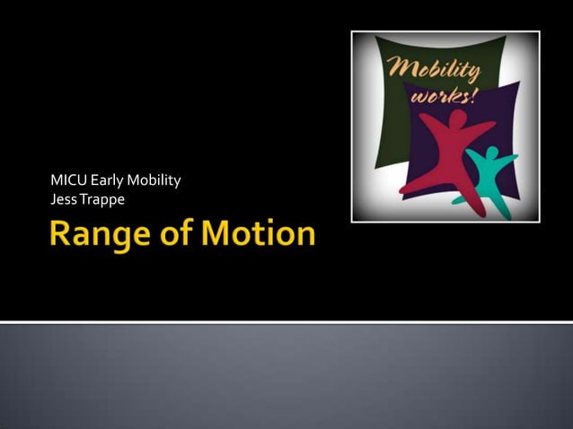 Range of motion | PPTX