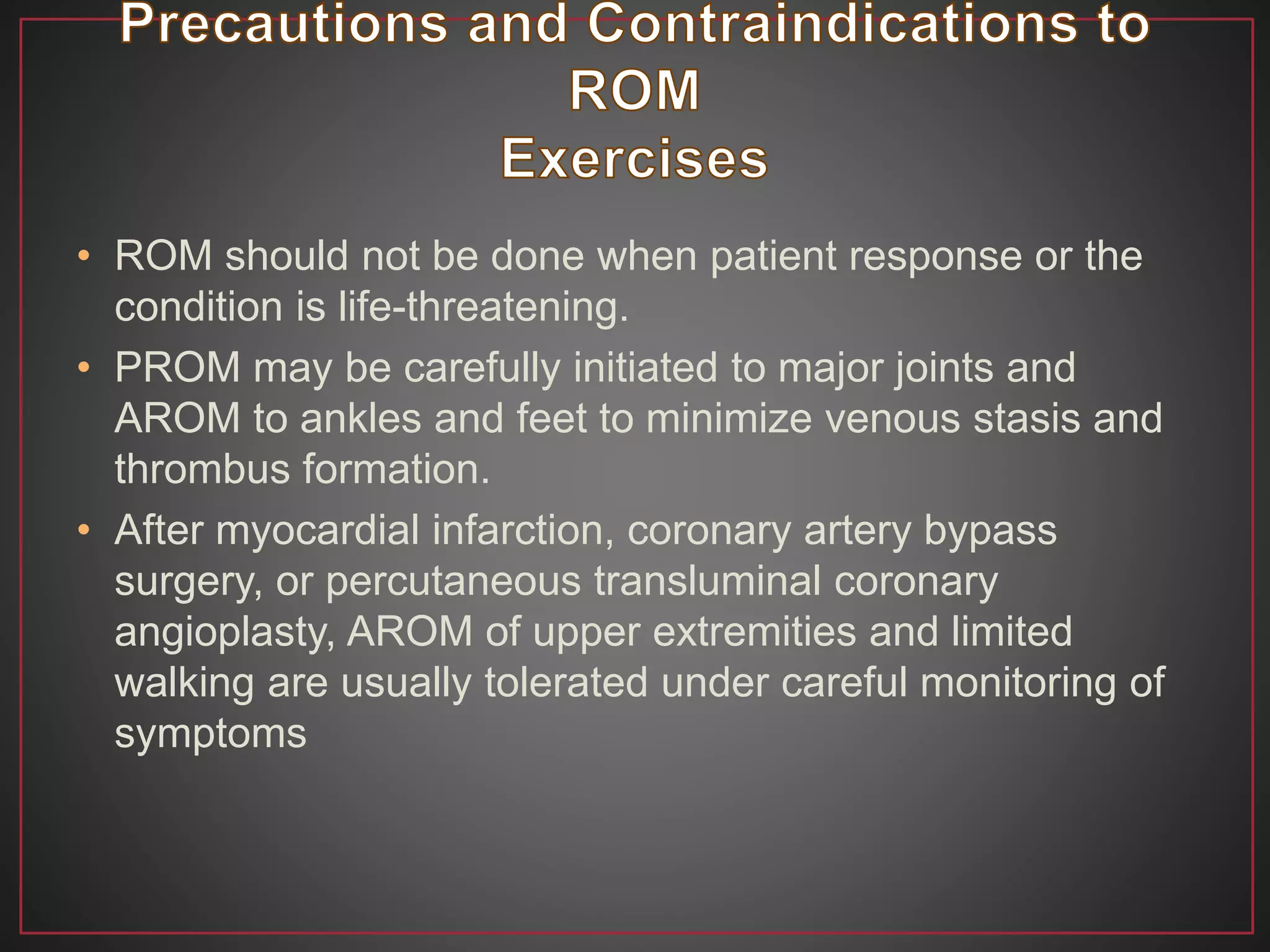 Range of motion chap 3 | PPTX