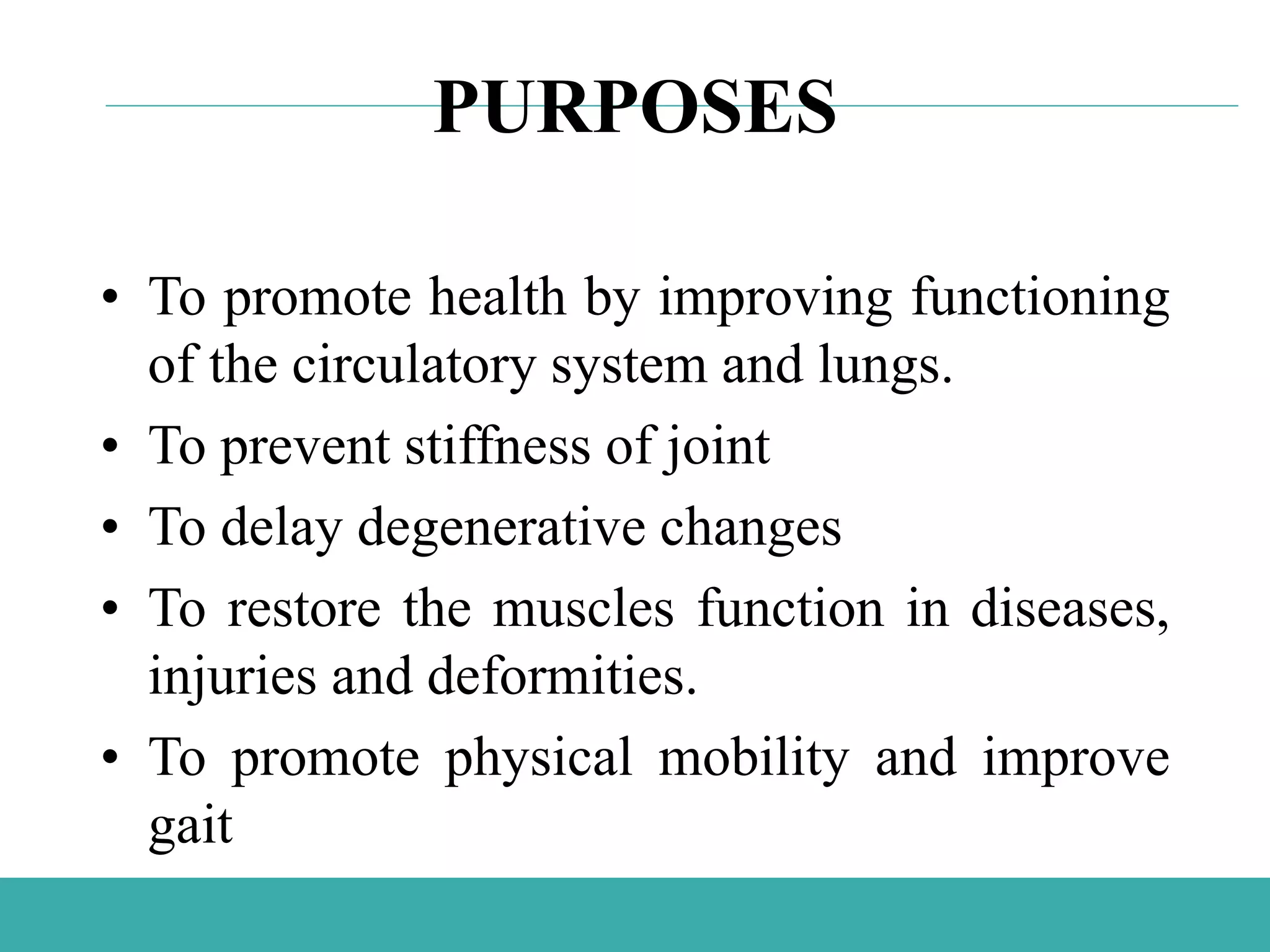 Range of motion exercises | PPTX