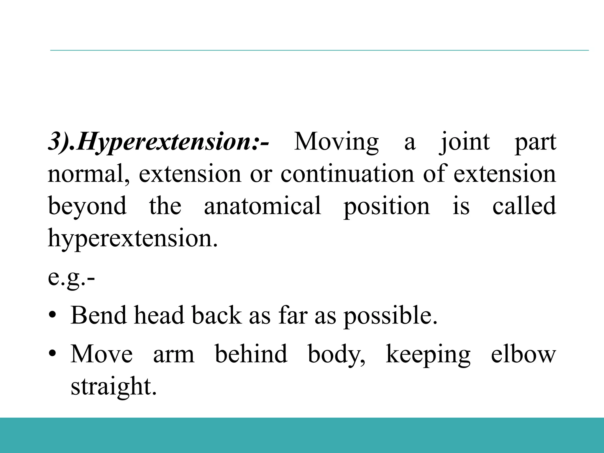 Range of motion exercises | PPTX
