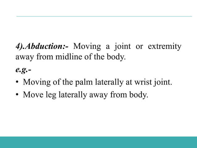 Range of motion exercises | PPTX