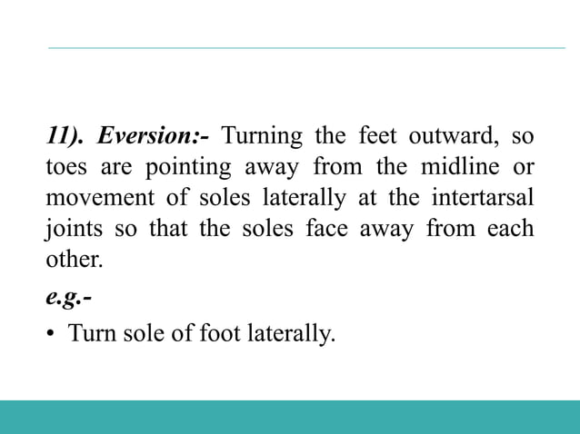 Range of motion exercises | PPTX