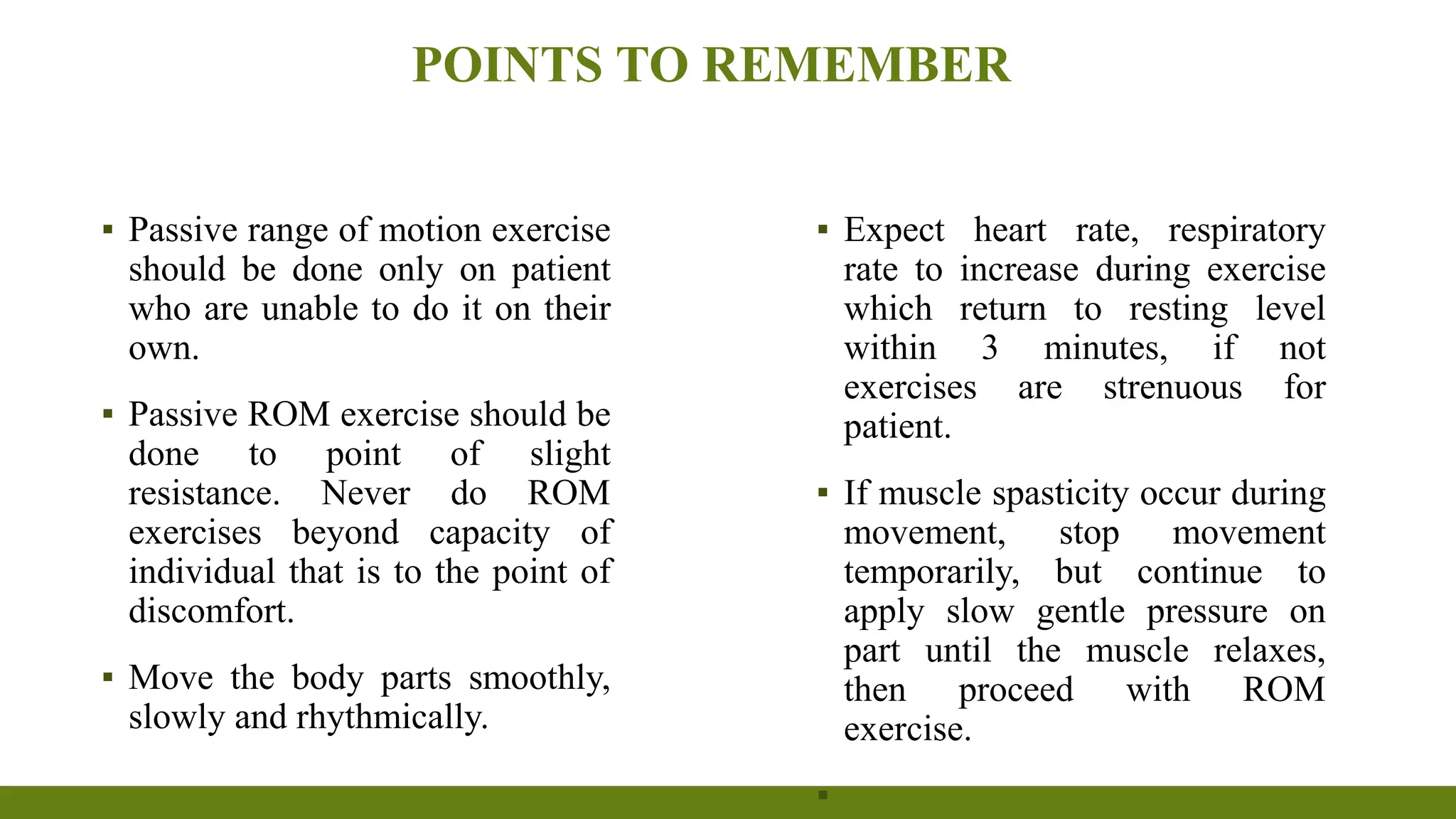 Range of motion exercises & | PPTX