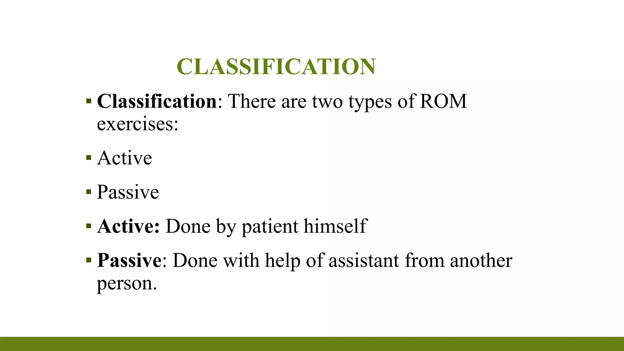 Range of motion exercises & | PPTX