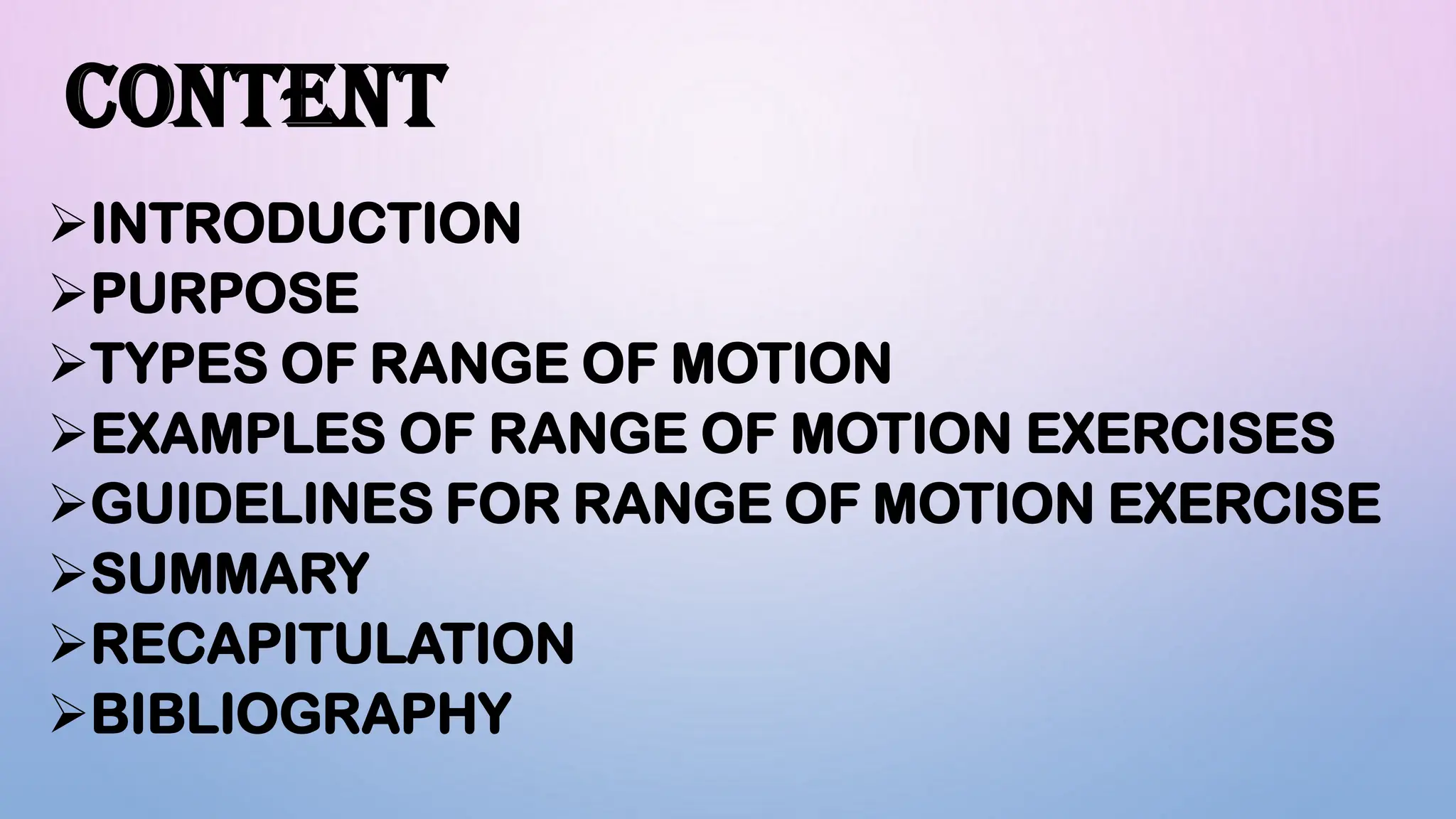 range of motion exercismmmmmmmmmmes.pptx