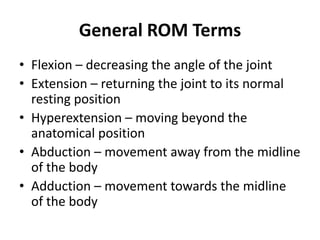 Range of motion in yoga asanas | PPT