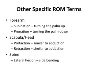 Range of motion in yoga asanas | PPT