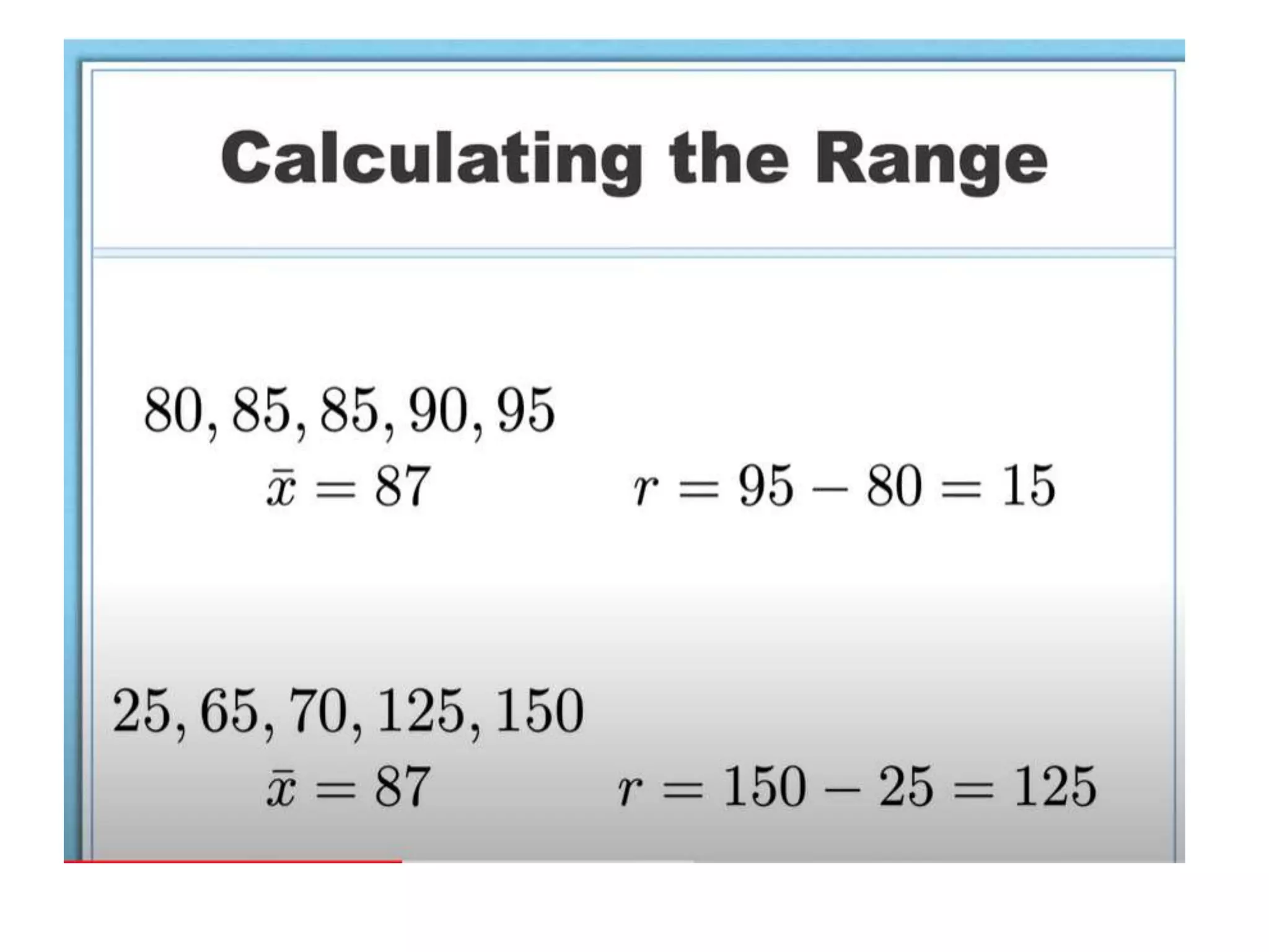 Range, quartiles, and interquartile range | PPTX