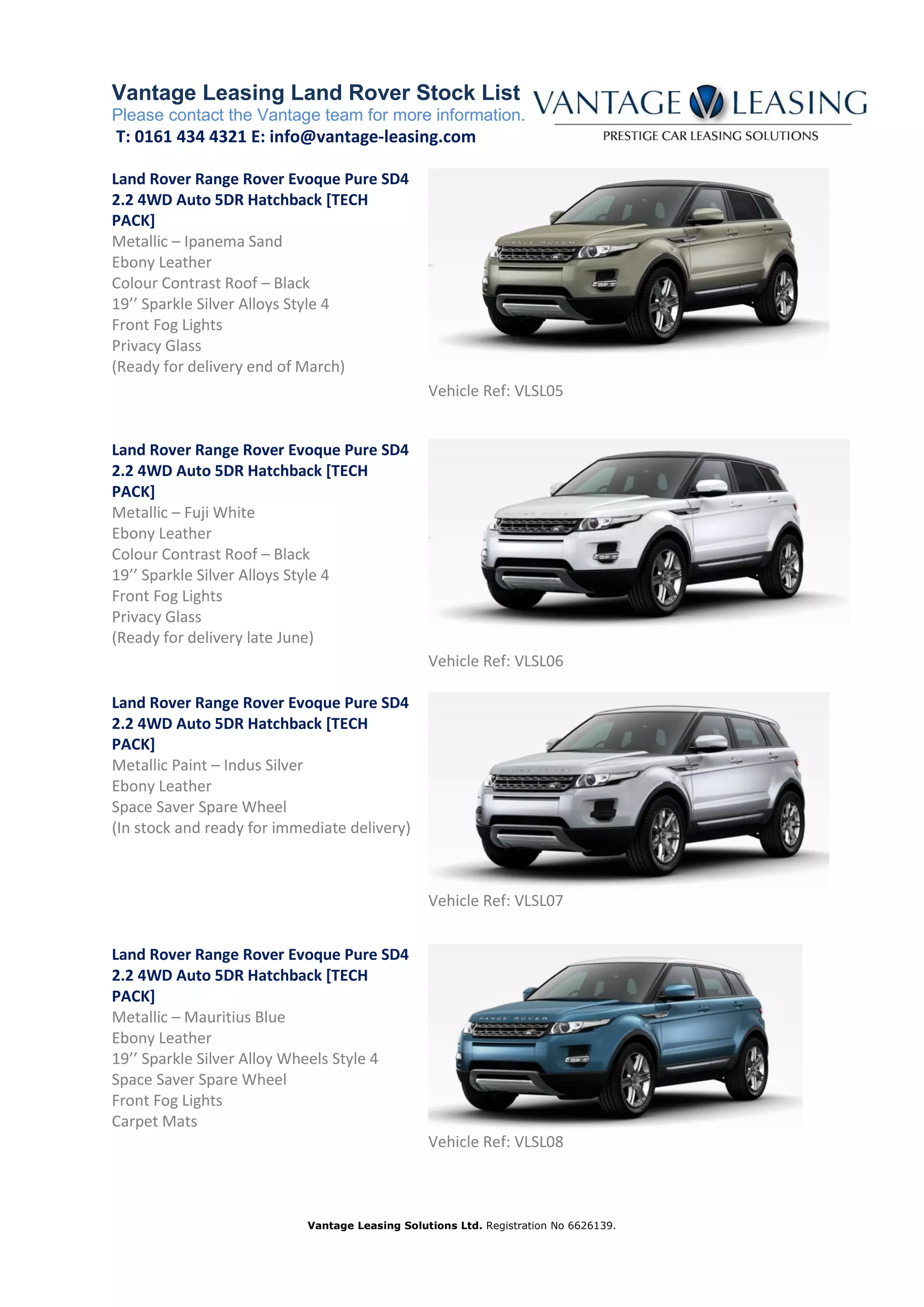 Range rover evoque leasing | PDF