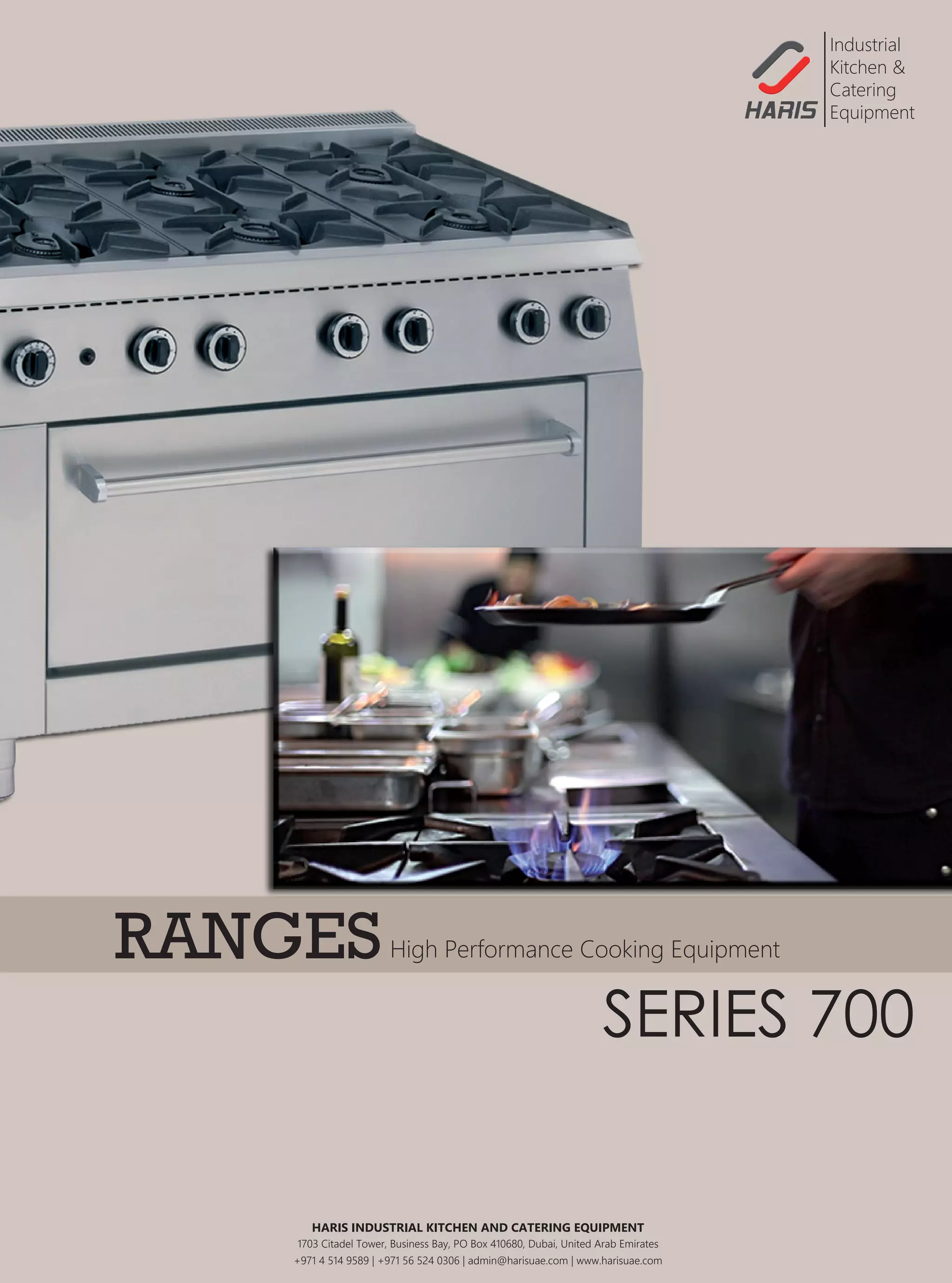RANGES, Series 700 | PDF