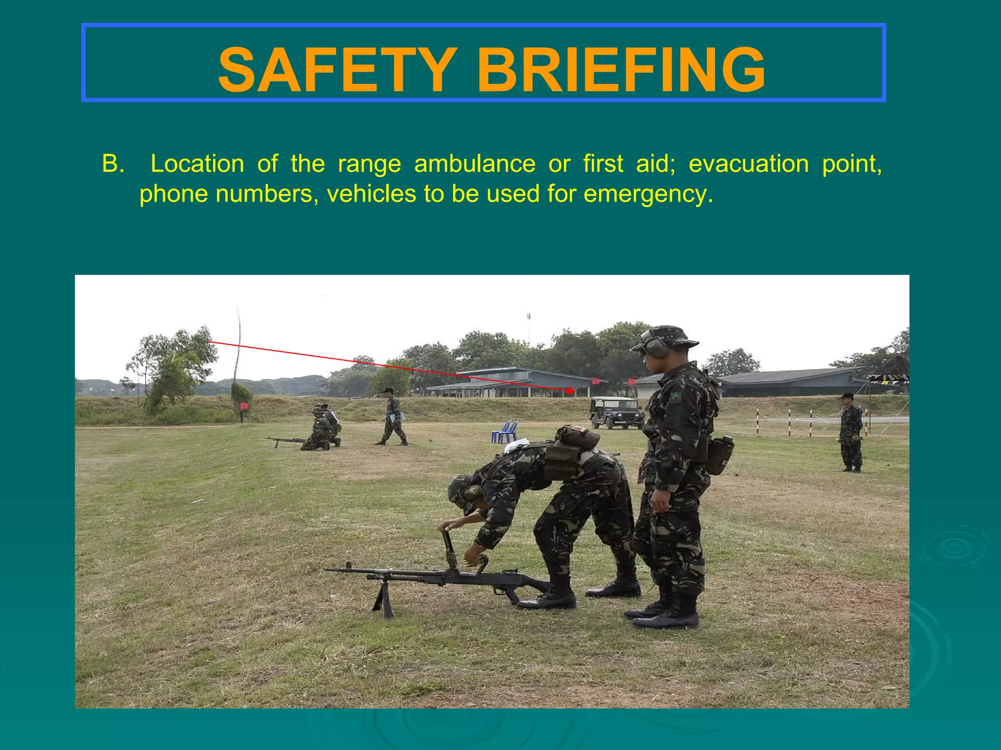 Range Safety Procedure | PPT