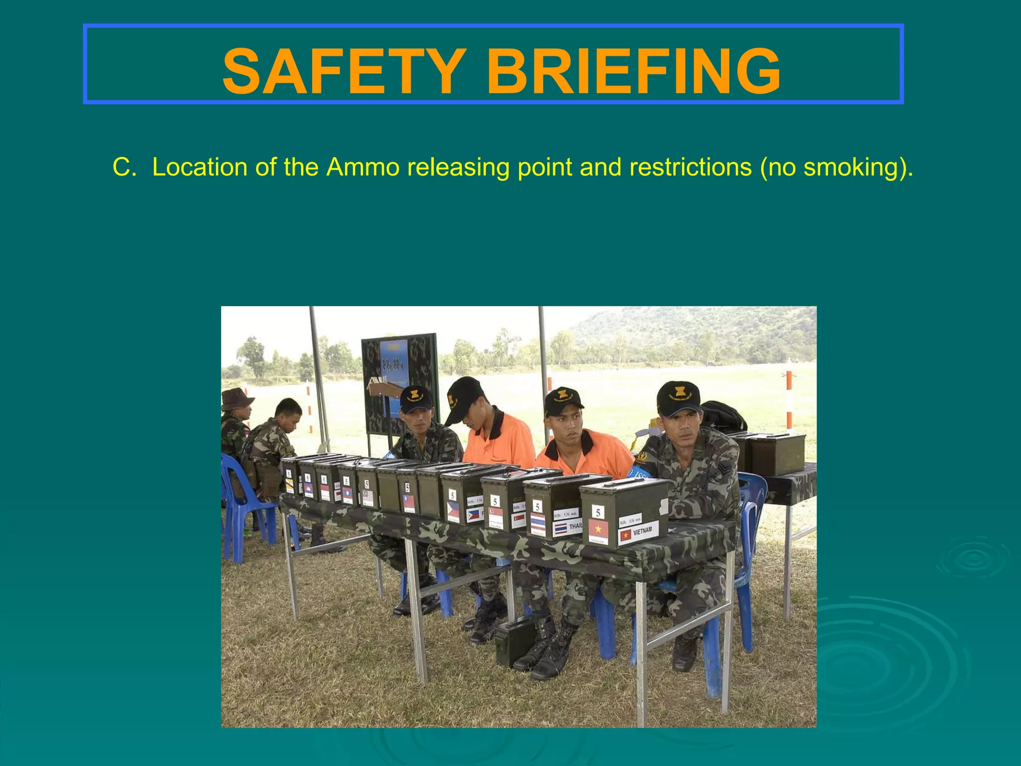 Range Safety Procedure | PPT