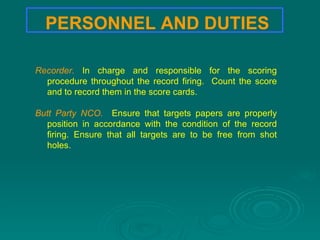 Range Safety Procedure | PPT