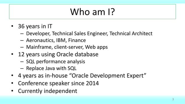 Ranges, ranges everywhere (Oracle SQL) | PPTX | Databases | Computer Software and Applications