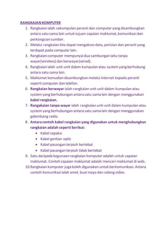 Rangkaian komputer | PDF