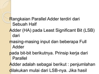 Rangkaian Adder Pptx