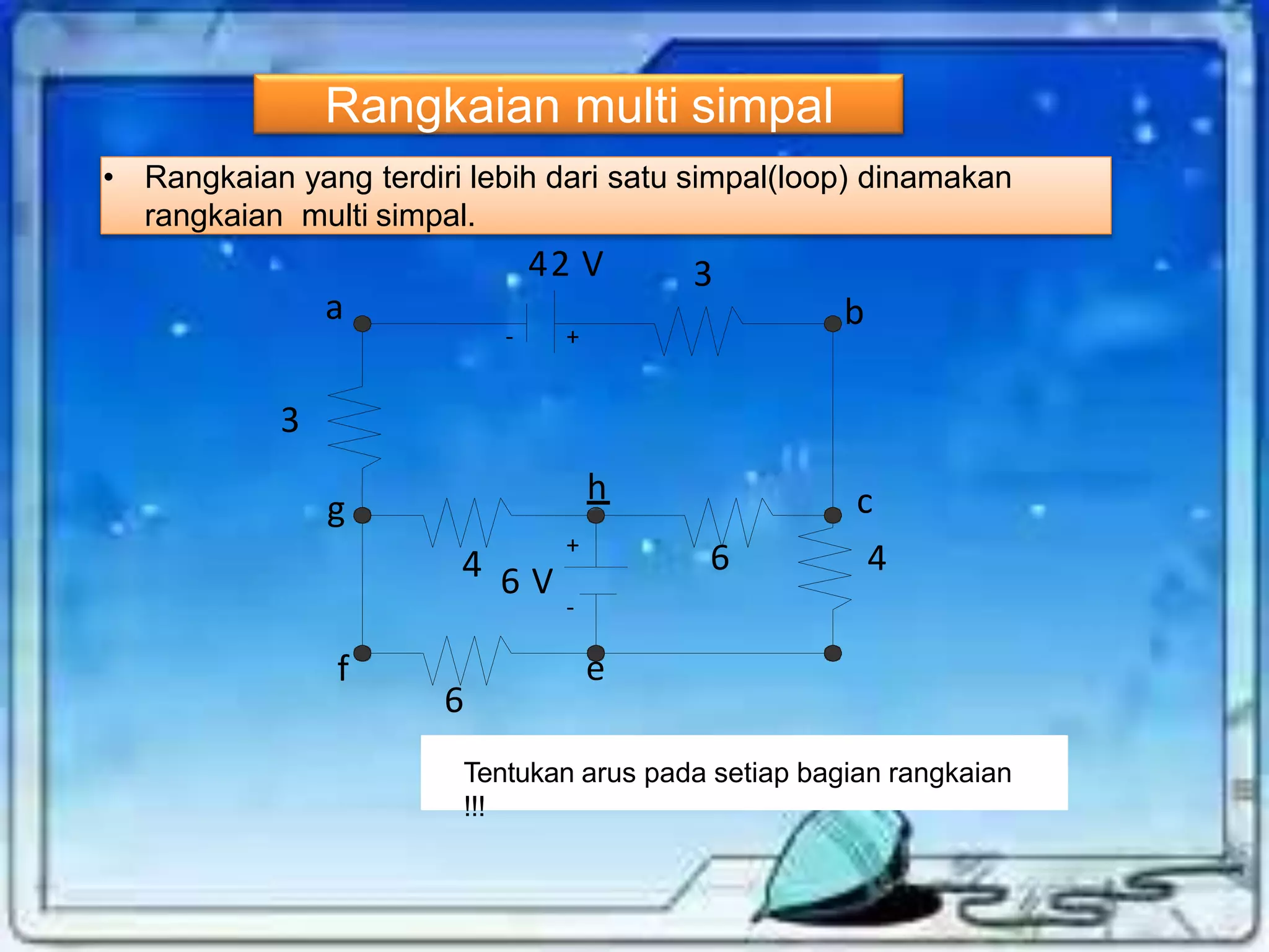 Rangkaian arus searah | PPTX