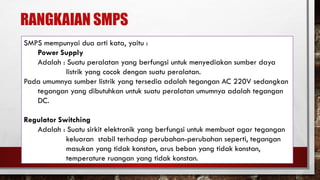 Rangkaian Catu Daya Non Linier (SMPS).pptx