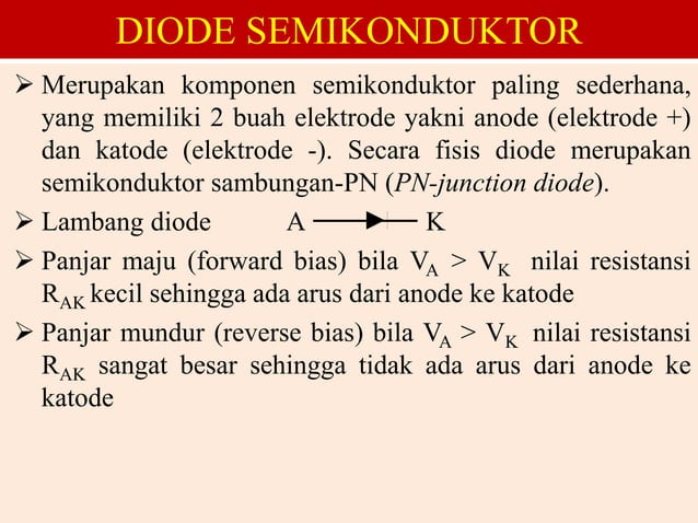 Rangkaian diode | PPT