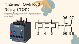 Rangkaian Direct On Line Motor Listrik 3 Fasa | PDF