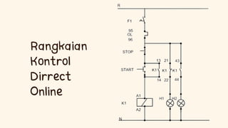 Rangkaian Direct On Line Motor Listrik 3 Fasa | PDF