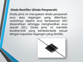RANGKAIAN_ELEKTRO_DIODA_untuk_kelas_SMK. | PPTX