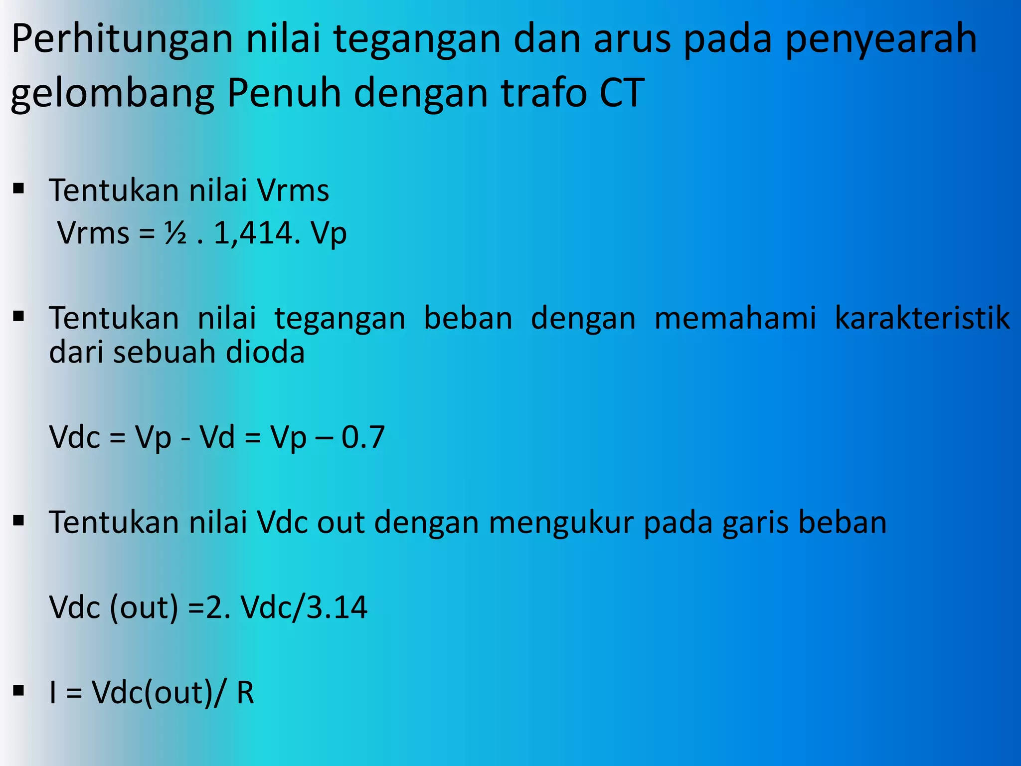 Rangkaian elektronika 1 | PPTX