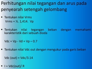 Rangkaian elektronika 1 | PPT