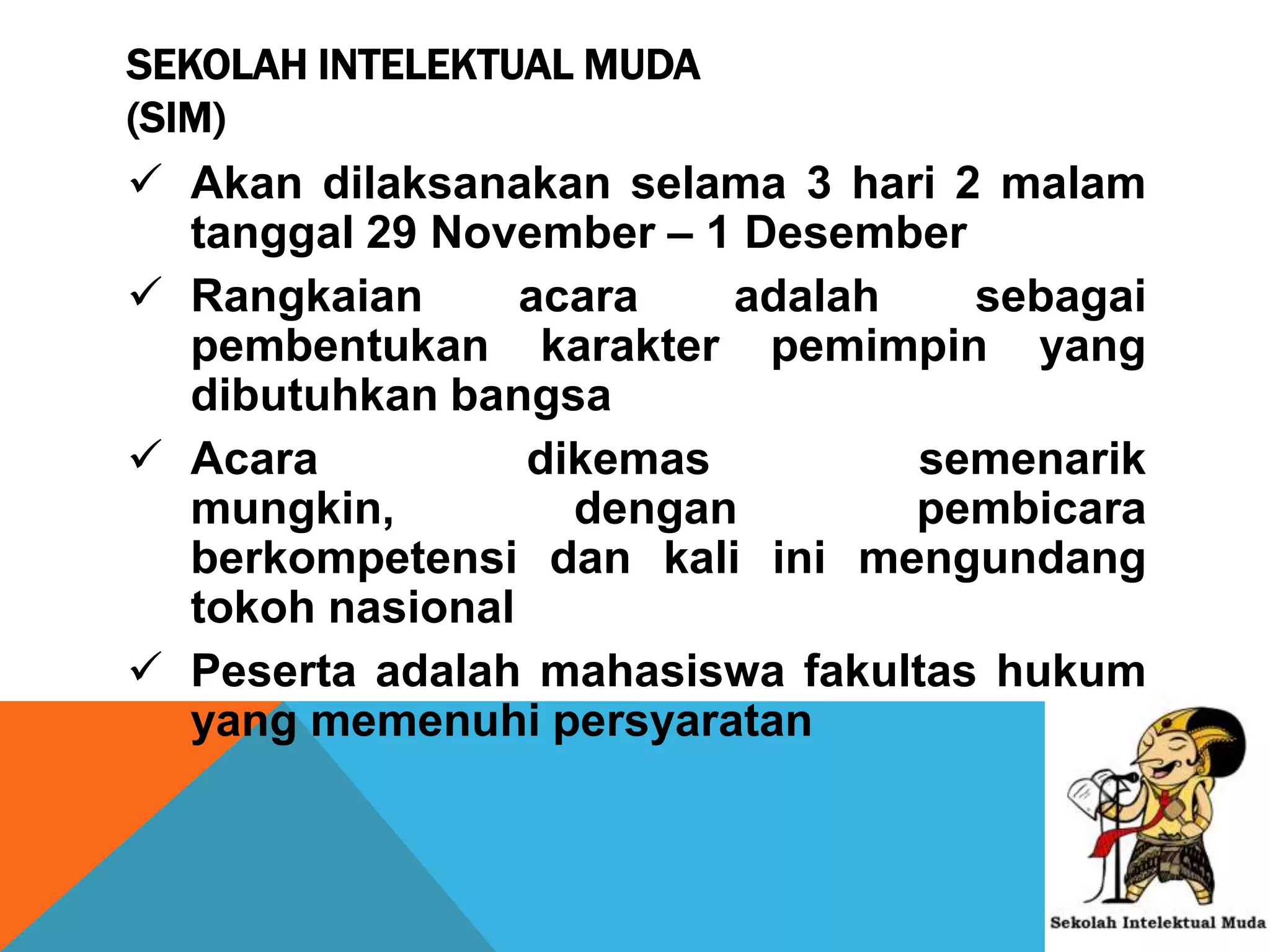 Rangkaian inti acara bem fh ub | PPTX