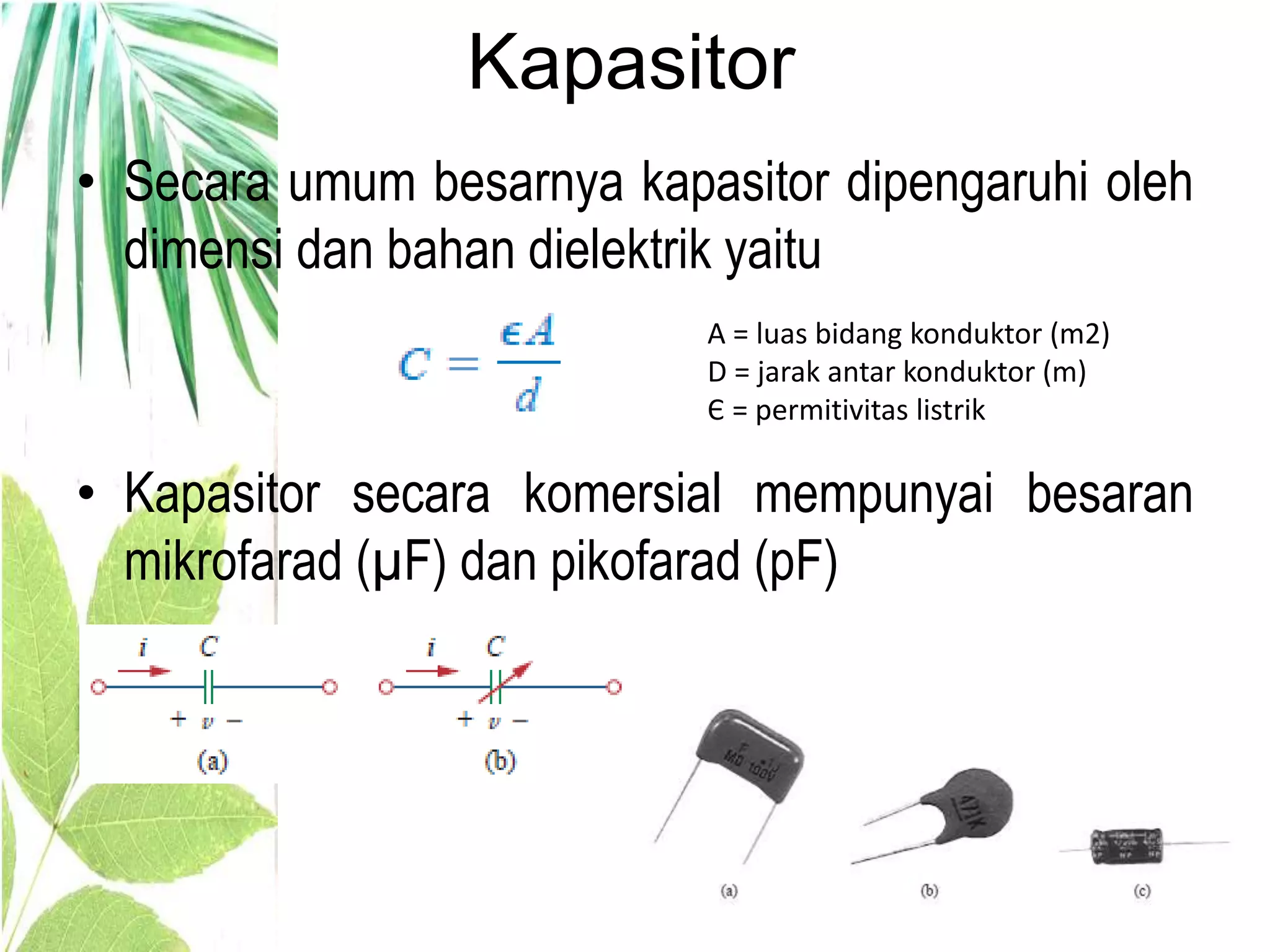 Rangkaian Kapasitor | PPTX