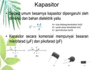 Rangkaian Kapasitor | PPTX