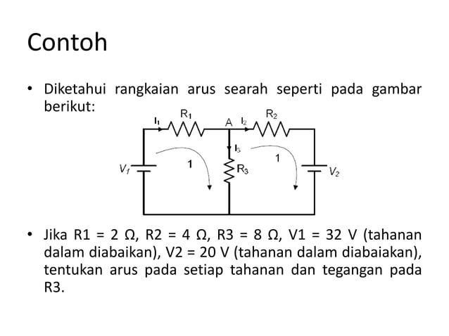 Rangkaian listrik arus searah pert.2 | PPTX