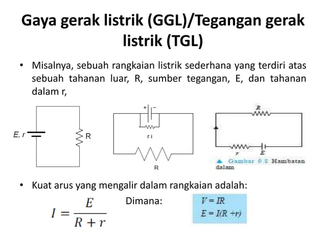 Rangkaian listrik arus searah pert.2 | PPT